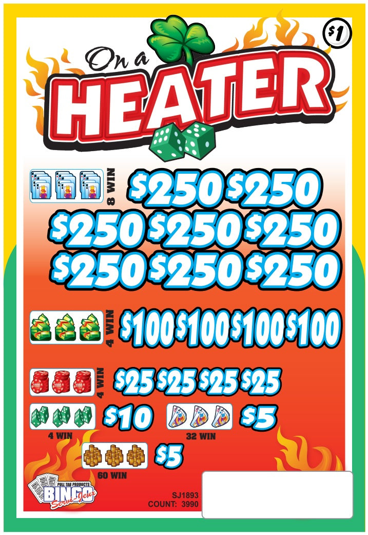 ON A HEATER (Offset print) #15 – PULLTABSALES.COM