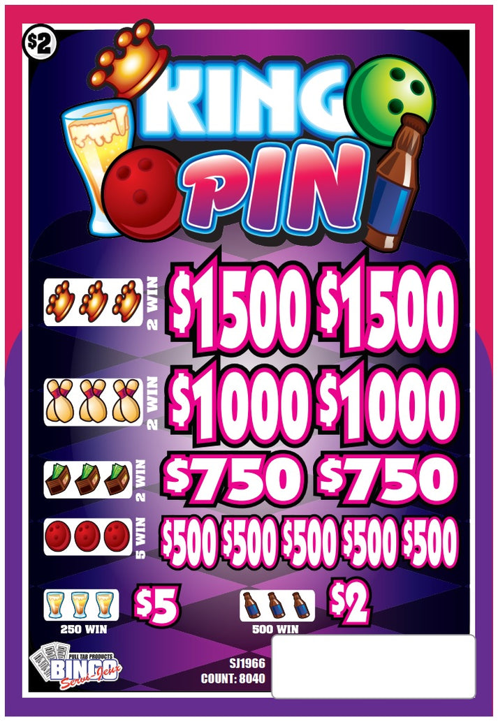 KING PIN – PULLTABSALES.COM