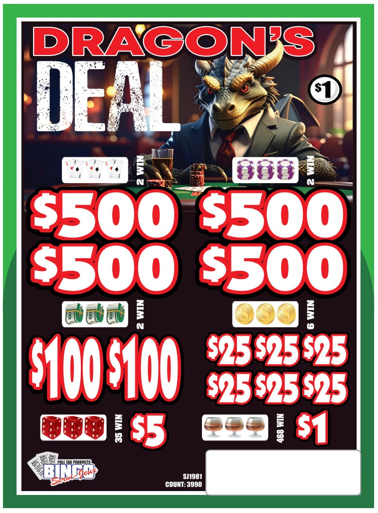 DRAGON'S DEAL – PULLTABSALES.COM